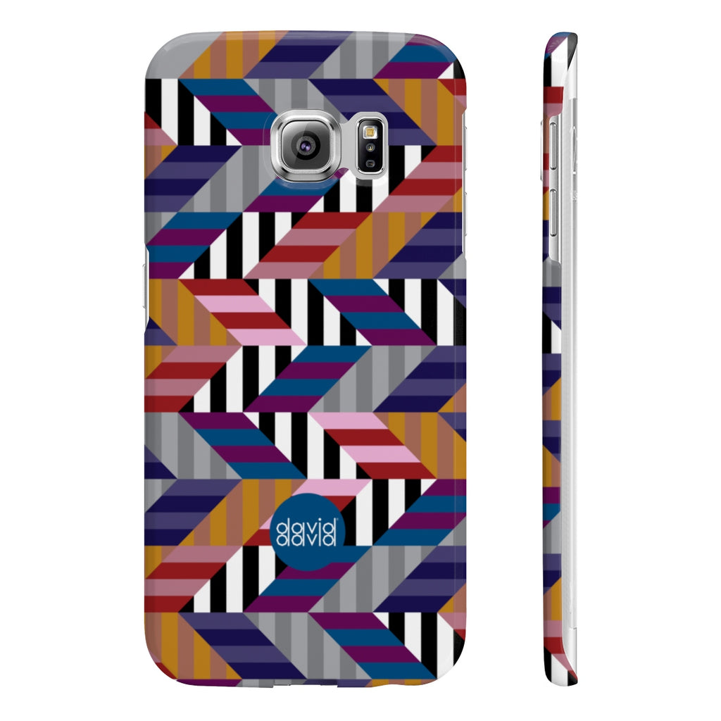 Slim Phone Cases, Jewel Chevron – David David®